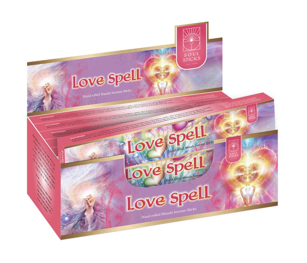 SOUL STICKS LOVE SPELL MASALA INCENSE STICKS (15 G) | Designs by Deekay ...