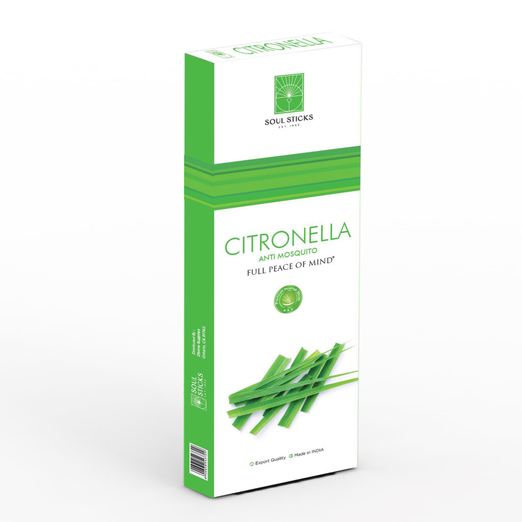 SOUL STICKS CITRONELLA PREMIUM INCENSE STICKS (90 G.) | Designs by ...