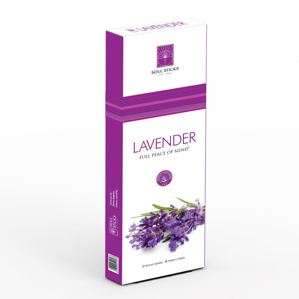 SOUL STICKS LAVENDER PREMIUM INCENSE STICKS (90 G.) | Designs by Deekay ...