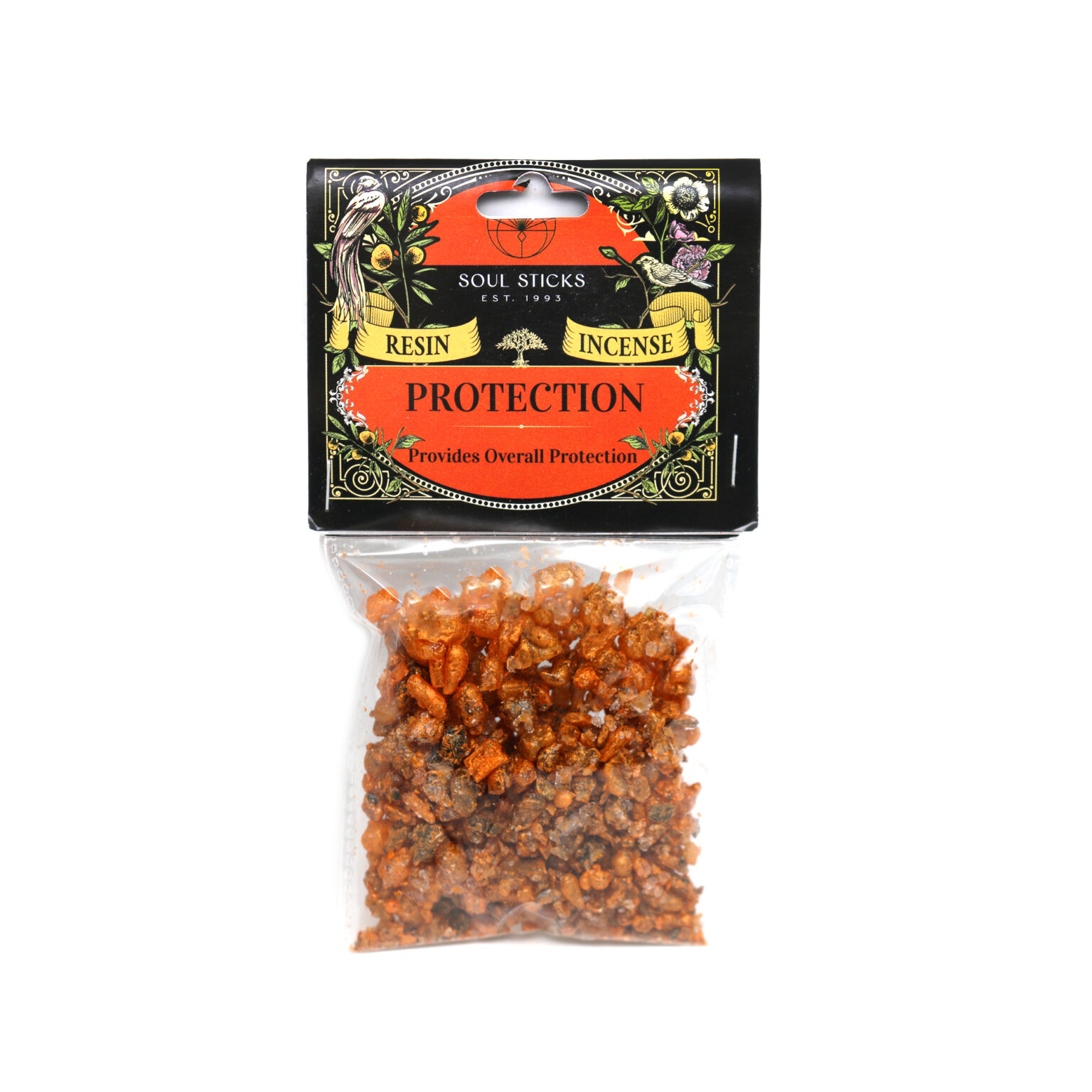 PROTECTION NATURAL RESIN INCENSE (1 OZ) | Designs by Deekay Wholesaler