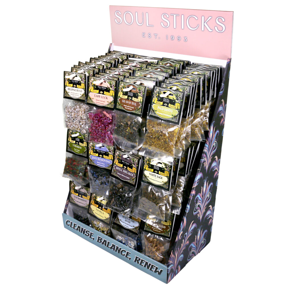 Resin Incense Countertop Display Unit (CDUs) | Designs by Deekay Wholesaler