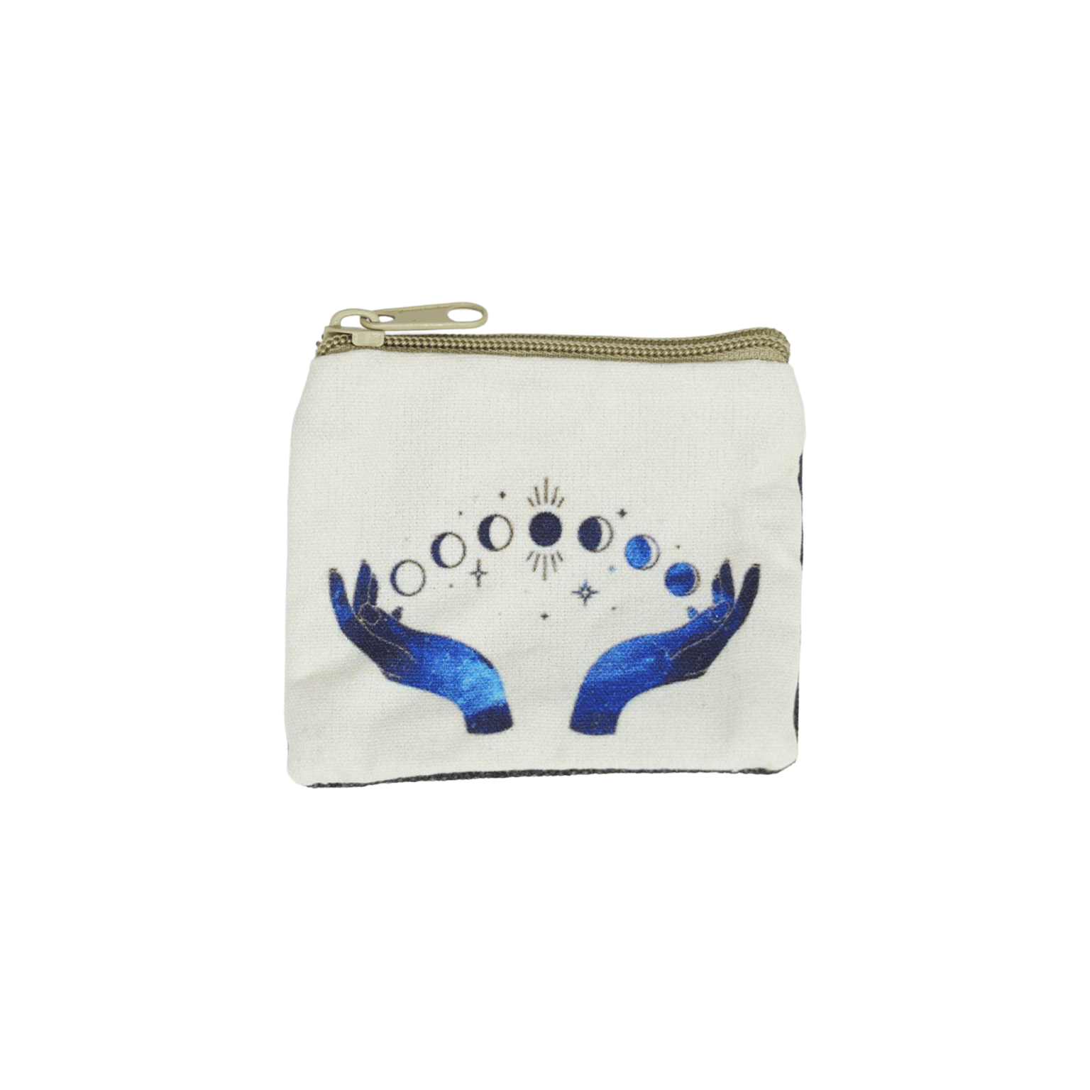 Wholesale Moon Phase White Coin Purse 3.5x4"